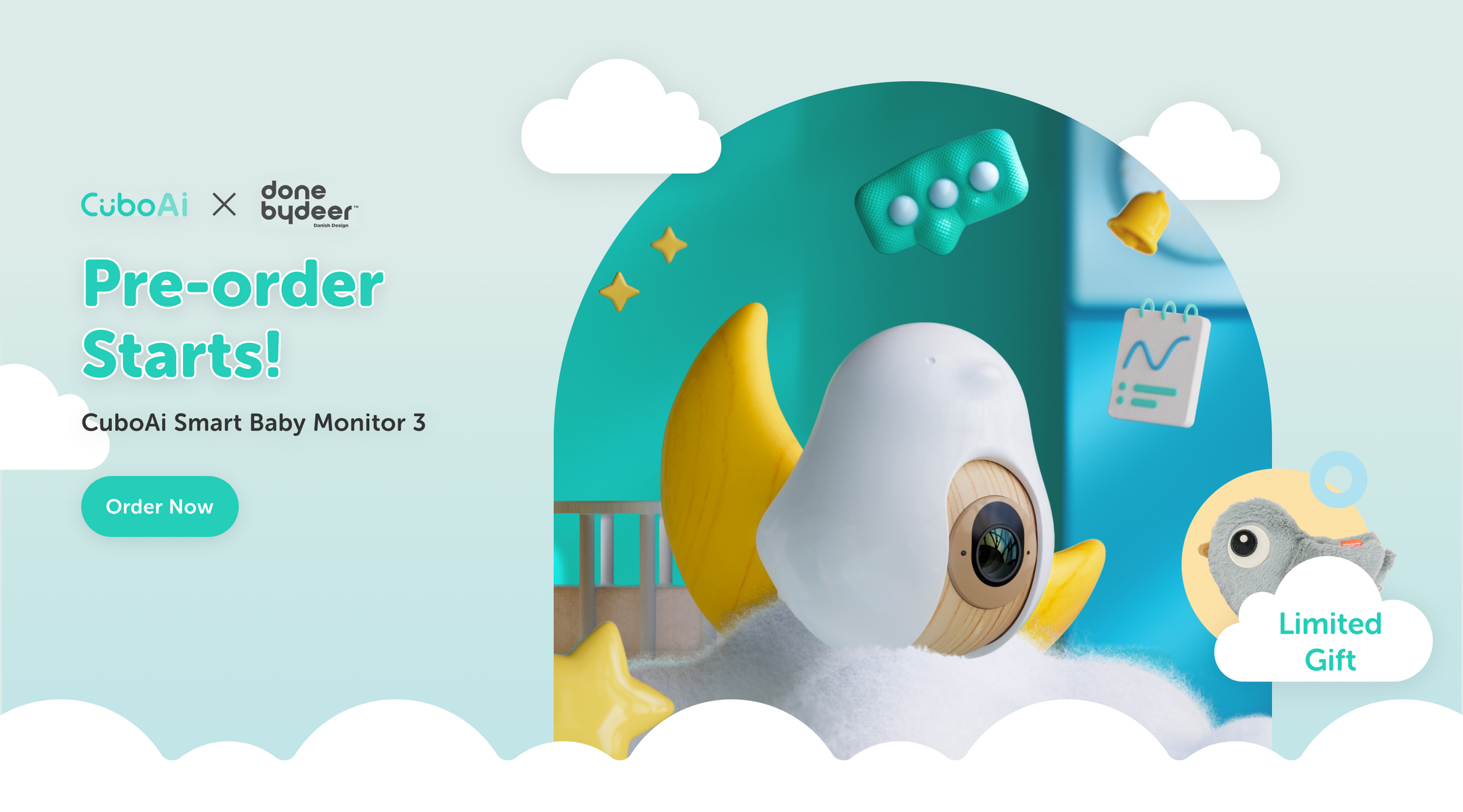 CuboAi Plus | Proactive AI for Baby's Sleep, Safety, and Memories – CuboAi